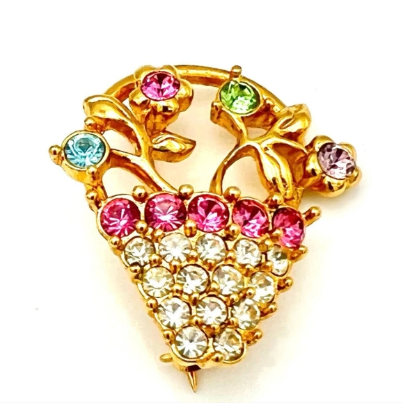 Monet | Jewelry | Vintage Beautiful Brooch 98 Signed Monet | Poshmark